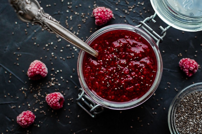 Raspberry Chia Seed Jam | Simply Great Recipes